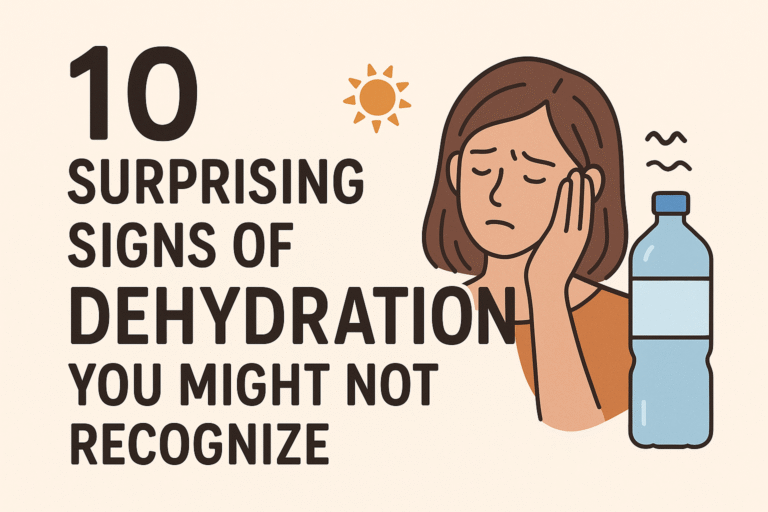 10 Surprising Signs of Dehydration You Might Not Recognize - The ...