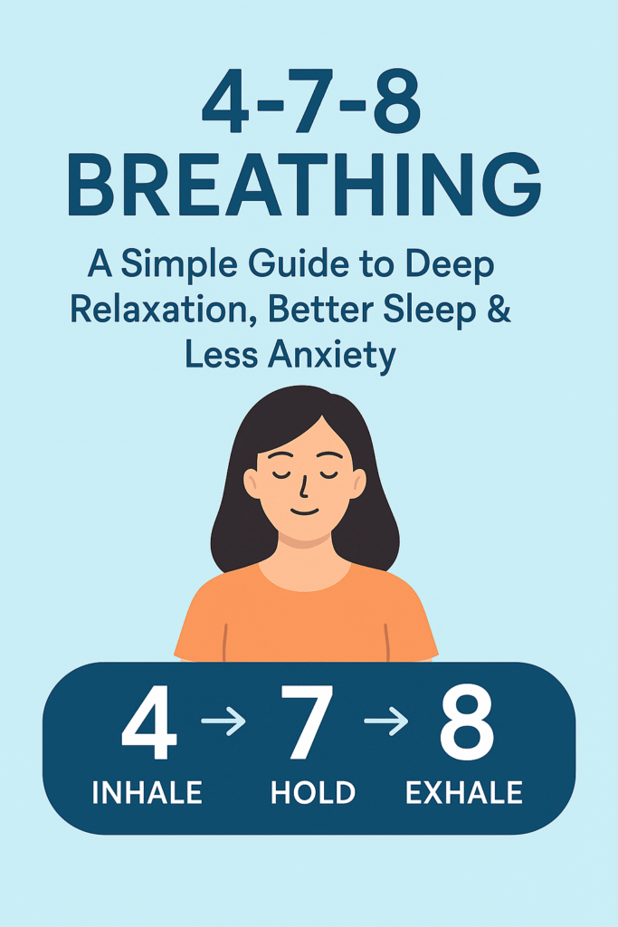 4-7-8 Breathing: A Simple Guide to Deep Relaxation, Better Sleep & Less ...