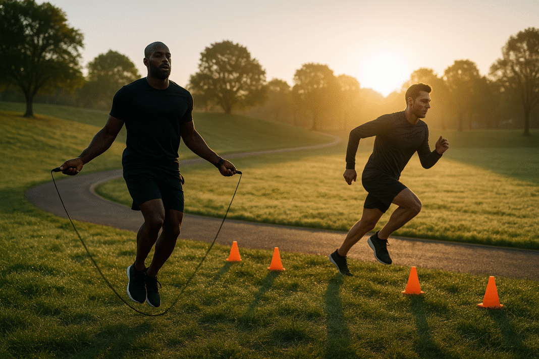9 Outdoor Cardio Workouts: Jump Rope and Sprint Drills for Speed, Power ...