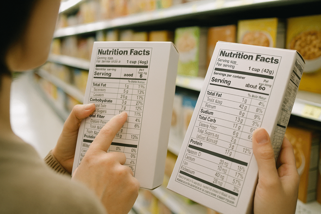 Understanding Nutrition Labels: 9 Rules for Serving Size, Portion, and ...