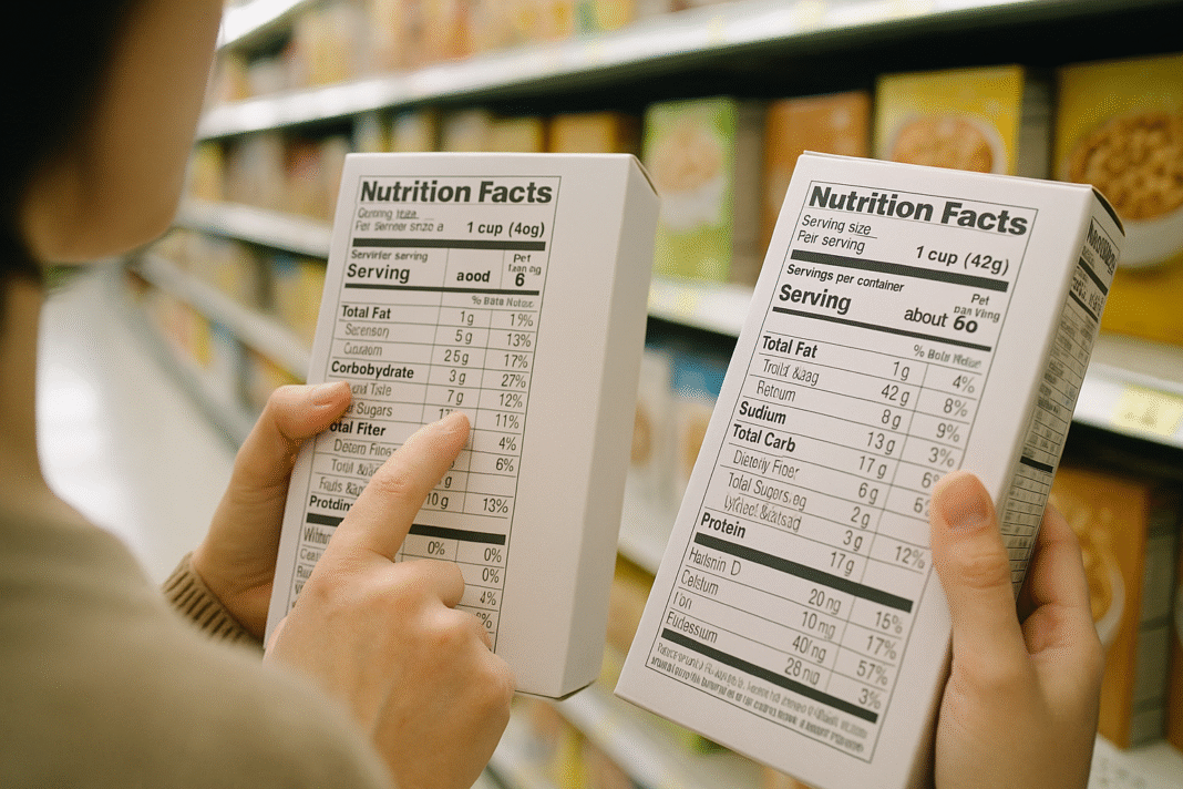 Understanding Nutrition Labels: 9 Rules for Serving Size, Portion, and ...